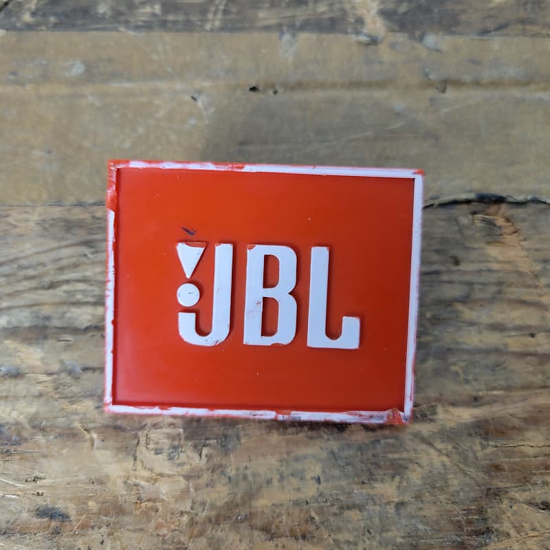 Pair of JBL Logo Plates | Reverb