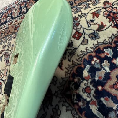 Fender Stratocaster body MIM 2018 - Surf Green Pearl | Reverb