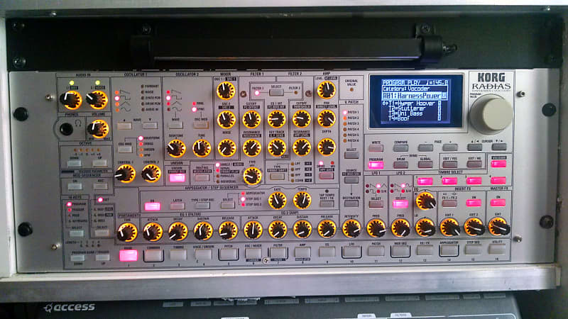 Korg Radias Synthesizer w/ vocoder headset mic | Reverb