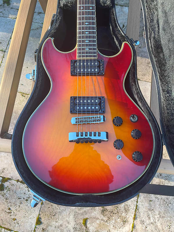 Fender Flame Elite 1984 - Cherry Sunburst | Reverb