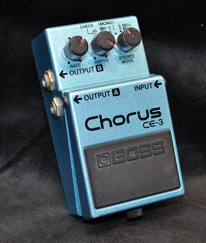 Boss CE-3 CHORUS JAPAN BLACK LABEL 1983 | Reverb