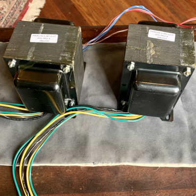 Pair Peerless Heyboer S265Q output transformers Williamson | Reverb