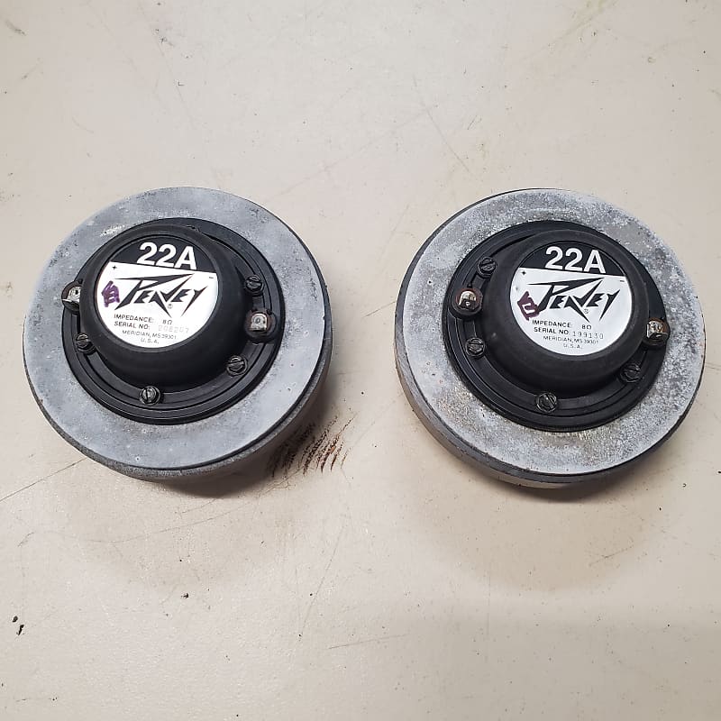 Peavey 22a compression drivers | Reverb