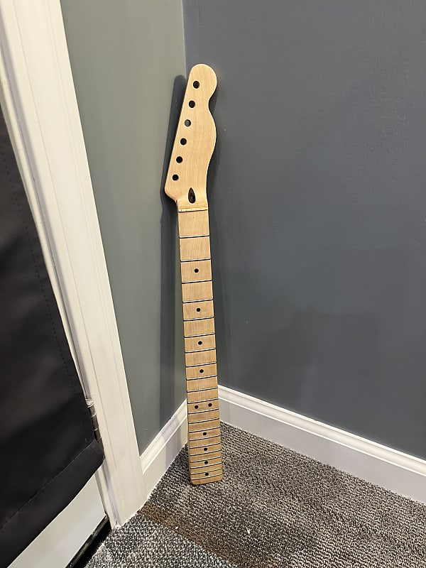 Fender/Squier(?) OEM One Piece *Quartersawn Maple Telecaster | Reverb