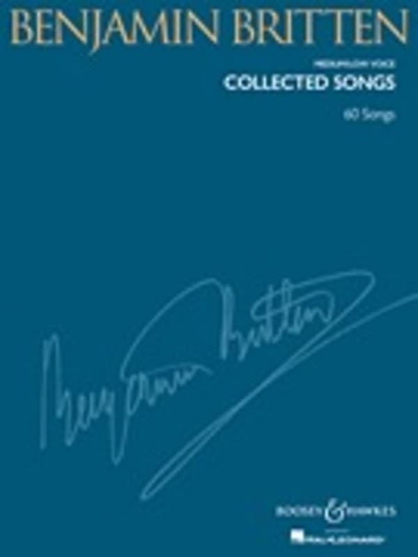 Benjamin Britten - Collected Songs - Medium/Low Voice | Reverb