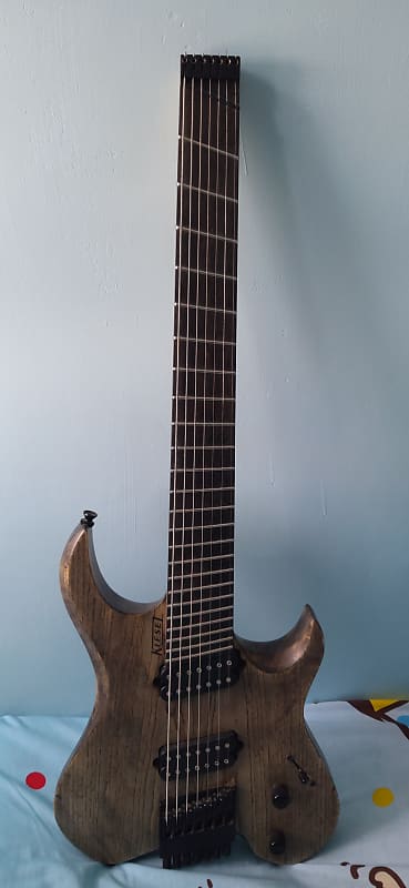 Kiesel Vader multiscale 7 string guitar 2018 Antique ash | Reverb