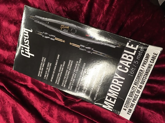 Gibson Memory Cable 16ft/5 meter studio recording cable | Reverb UK