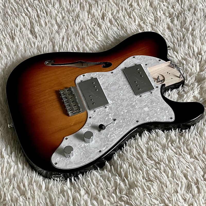 Fender Classic Series '72 Telecaster Thinline Electric Guitar | Reverb