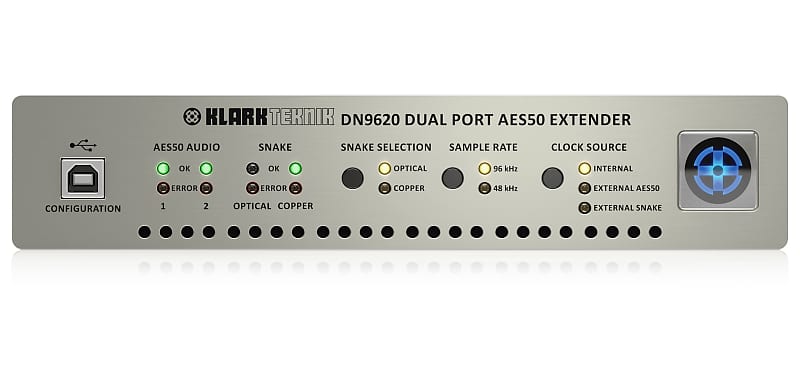 Klark Teknik DN 9620 DN9620 Dual Port AES50 Extender - | Reverb