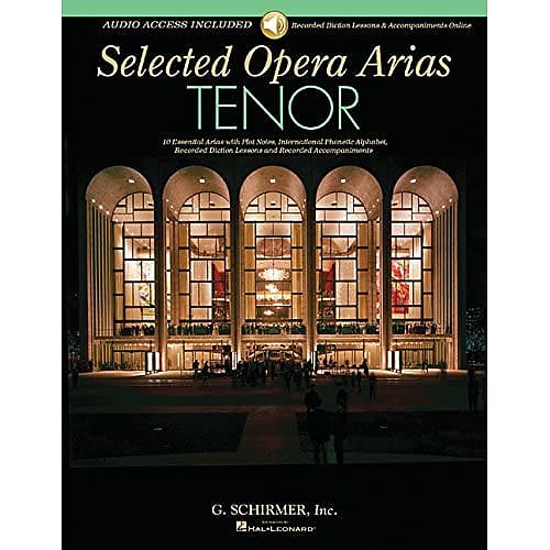 Tenor: 10 Essential Arias With Plot Notes, Ipa, Recorded | Reverb