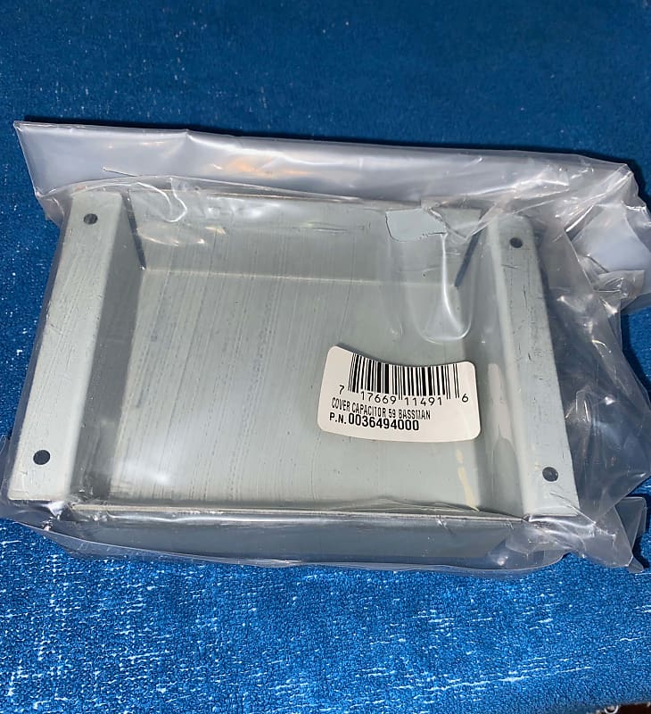 Fender Capacitor Cover vintage metal Cap Box 59 Bassman | Reverb