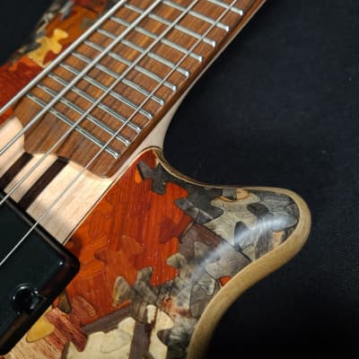 Mayones Cali 4 String Puzzle Mini Bass Triskelion with | Reverb