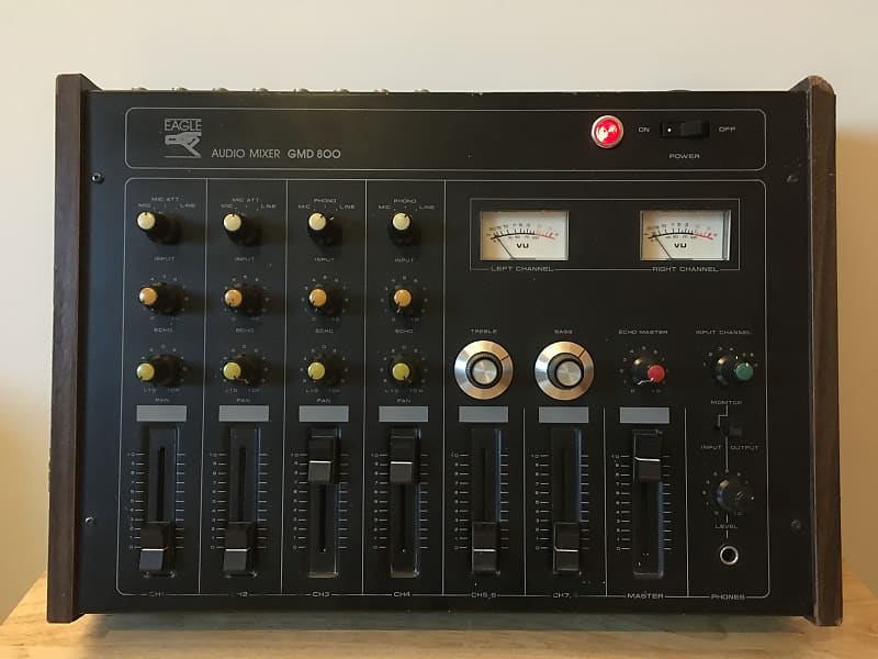 Rare Eagle Mixer like Boss KM60 - 8 channel | Reverb UK