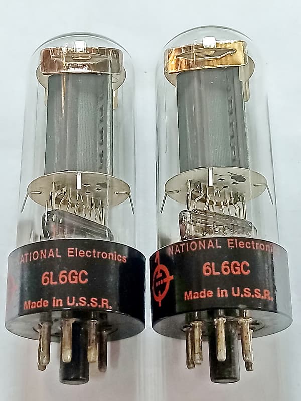 2 pieces NATIONAL Electronics 6L6GC electron tube | Reverb
