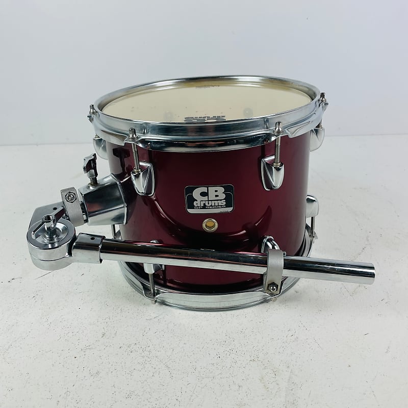 10" x 8" CB Drums SP Rack Tom Drum With Arm | Wine Red | Add | Reverb