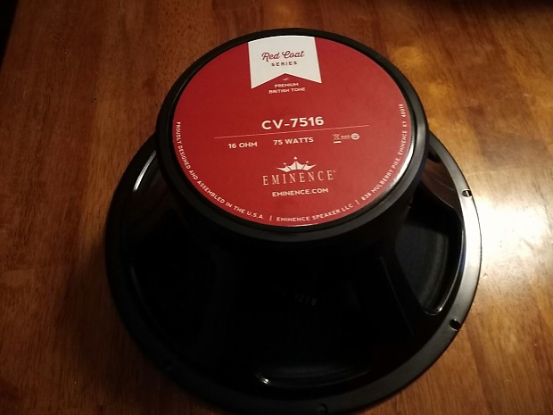 Eminence CV-75 - 75w 16 Ohm 12" Guitar Speaker | Reverb