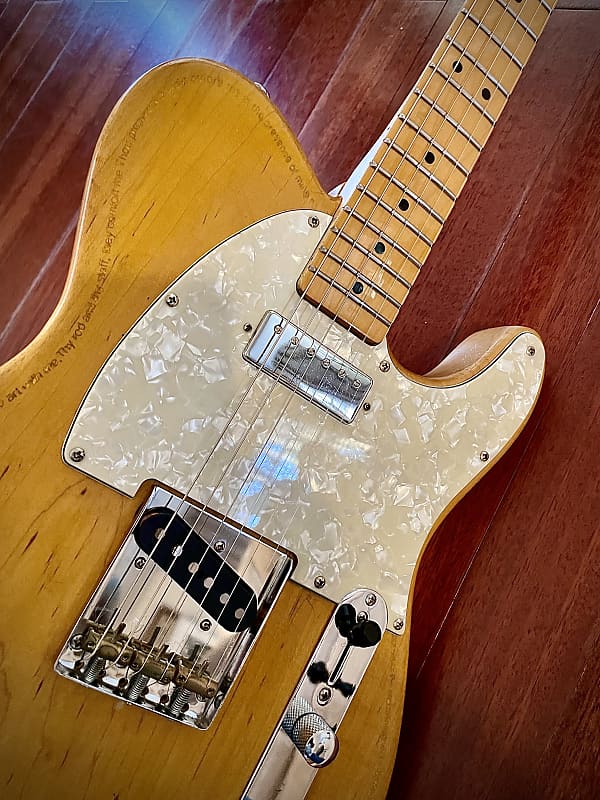 Custom Partscaster-Telecaster Unknown Natural Honey | Reverb