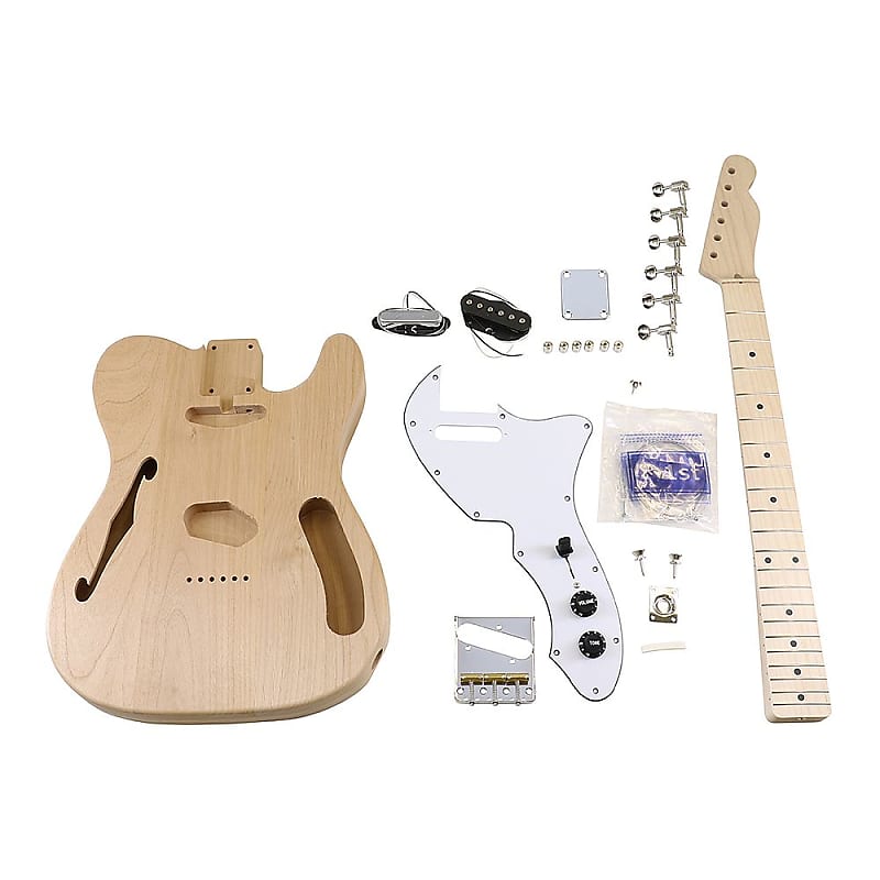 Hosco Thinline Telecaster Style Guitar Kit with Gotoh | Reverb