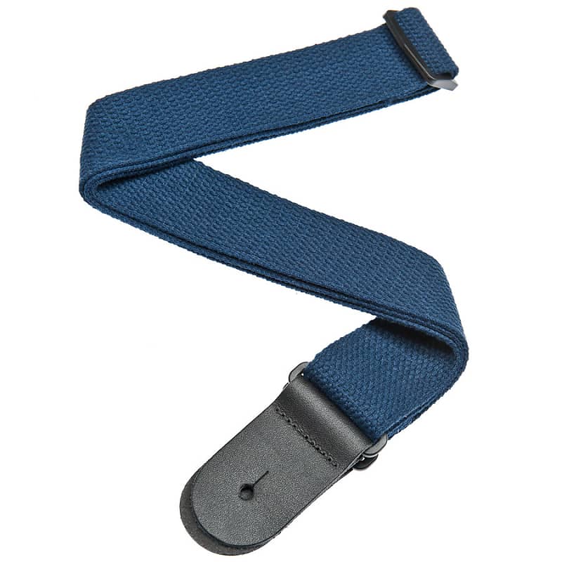 Planet Waves 50CT03 Cotton Guitar Strap - Blue | Reverb