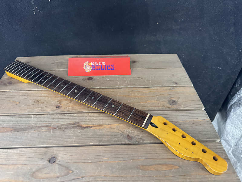 Real Life Relics Curly Flame Maple Rosewood Telecaster® | Reverb UK