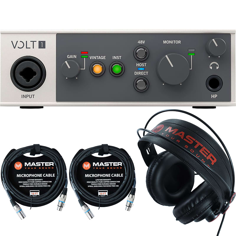 Universal Audio Volt 1 1-In/2-Out 24-bit/192 kHz USB 2.0 | Reverb