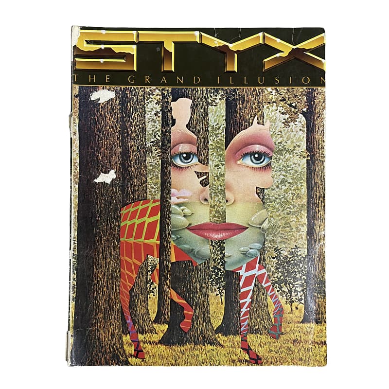 Vintage Styx The Grand Illusion Songbook (Almo, 1977) | Reverb