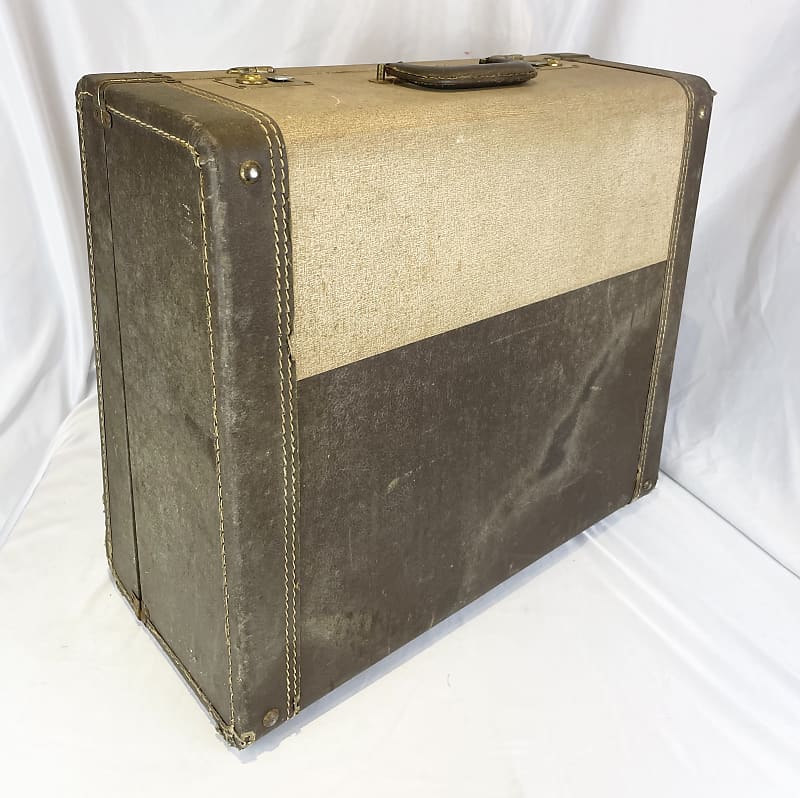 Brown Excelsior Accordion Case 20" x 17" x 9.5" (50.5cm x | Reverb