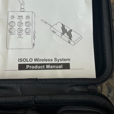 Cloudvocal ISOLO GT-10 Guitar Wireless System + AR1 Key Chain | Reverb