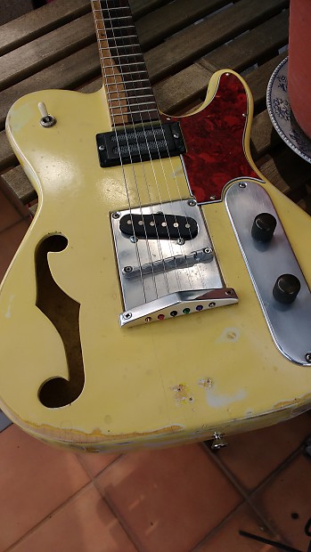 Bill Harden Prototype Skull Telecaster Guitar. | Reverb
