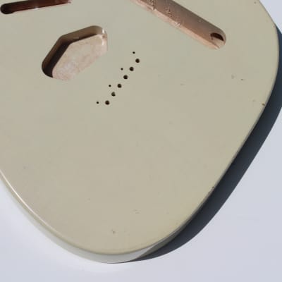 MJT VTT Telecaster Body - Blonde Light Relic | Reverb