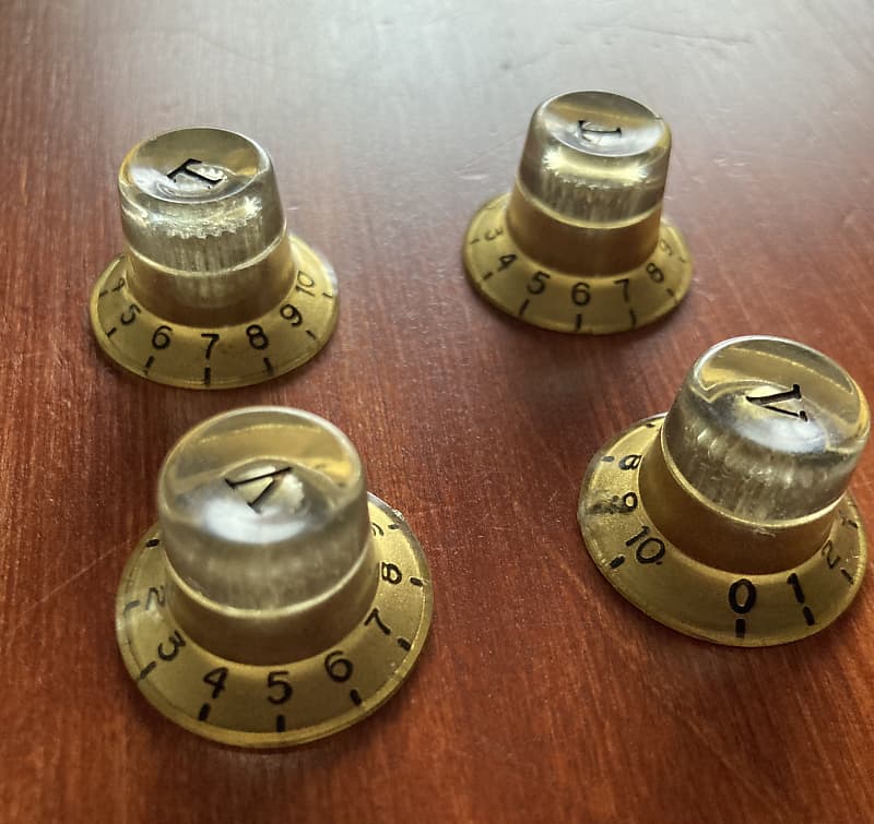 Guitar Knobs Teisco Kawai Japanese 1960s | Reverb
