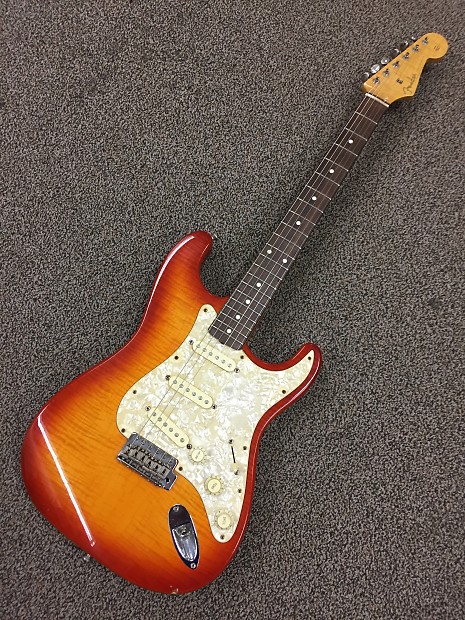 Fender Foto Flame Stratocaster Autumn Burst JAPAN | Reverb Canada