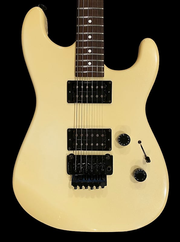 Charvel Model 3A - Circa 1987 to 1990 - Pearl White - Made in | Reverb