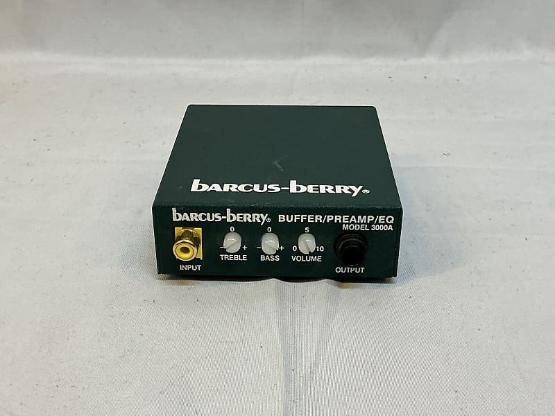 Barcus-Berry 3000A Preamp and EQ | Reverb