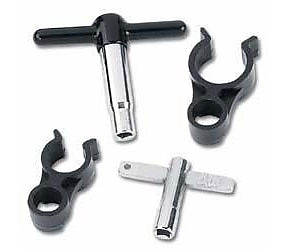 DW High Torq Steel Drum Key and Standard Key w/Clip Holders | Reverb