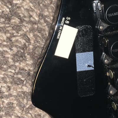 Hamer Scarab xt series electric guitar - Black | Reverb