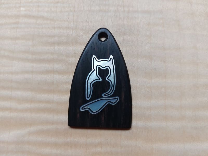 Custom Ebony Truss Rod Cover fits PRS SE style | Reverb Australia