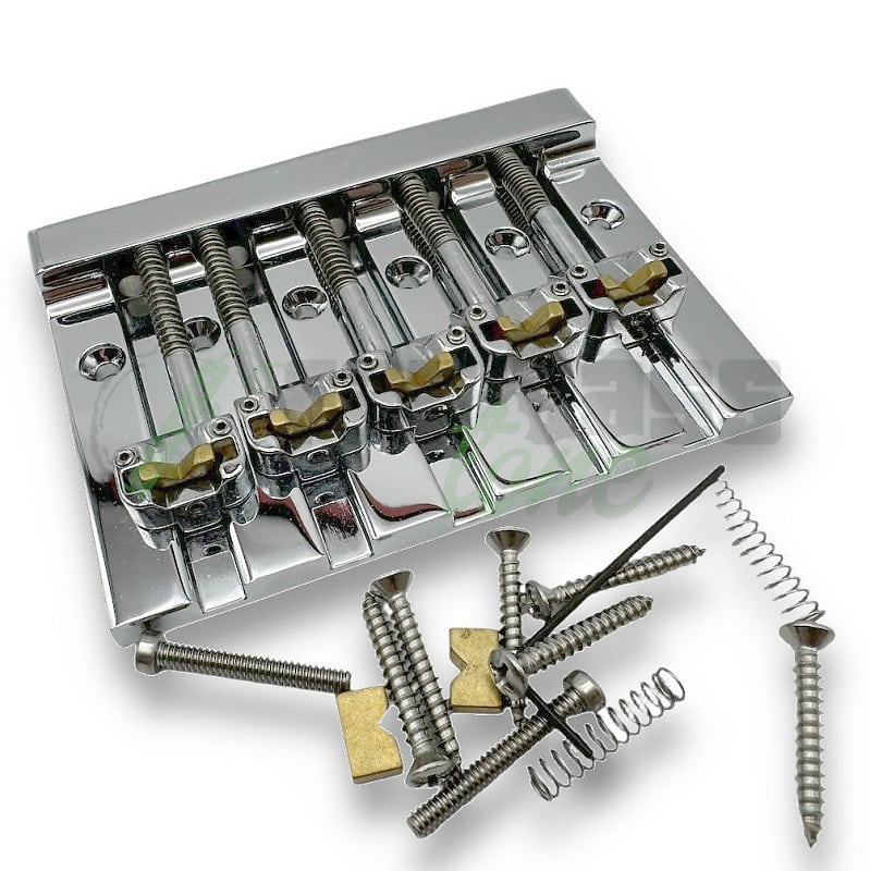 Hipshot Kickass 5 String Bass Bridge / Mounting Style 2 / | Reverb