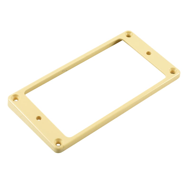WD Plastic Humbucker Pickup Mounting Ring - Flat - Cream - | Reverb