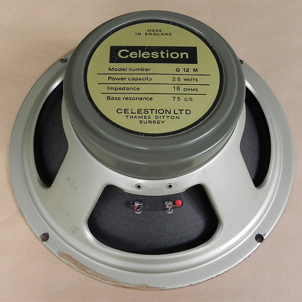 Celestion G12M 1968 Greenback T1221 Celestion G12M 1968 Greenback T1221