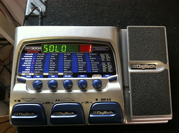 Digitech RP300A Artist Modeling Guitar Processor | Reverb