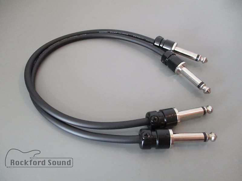 2 Pack | 12 inch | Mogami W2319 Patch Cables, | Reverb