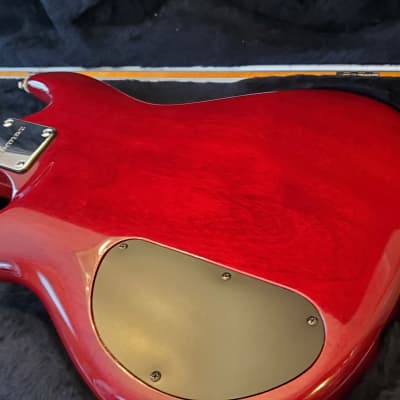 Ibanez JS700 *RARE* Transparent Red Sky P90 Hardtail Joe | Reverb