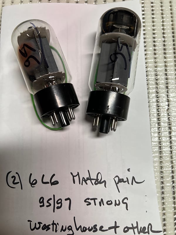 6L6GC Match pair usa | Reverb