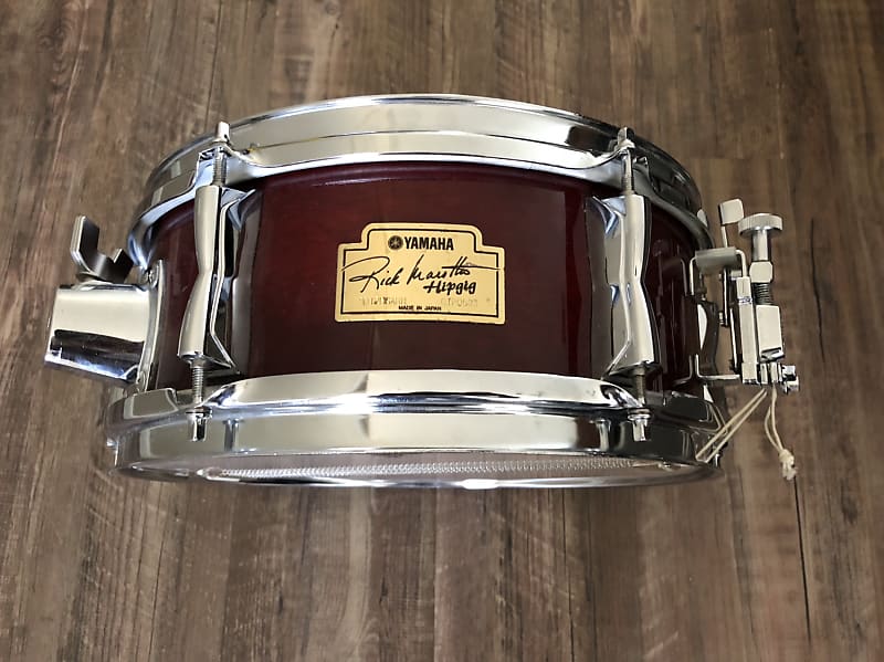 Yamaha Rick Marotta Cherrywood Signature 5x12 Snare Drum | Reverb
