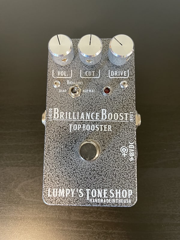 Lumpy's Tone Shop Brilliance Boost Top Booster 2010s - Grey | Reverb