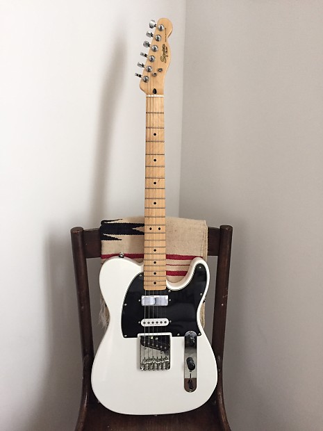 Squier Vintage Modified Telecaster SSH 2007 Olympic White | Reverb