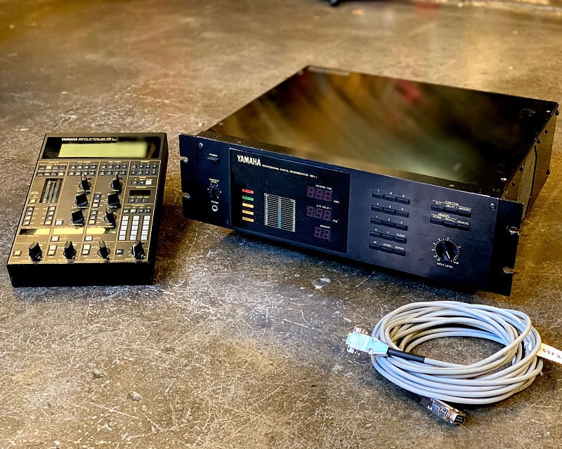 Yamaha Rev-1 Digital Reverberator with RCR-1 | Reverb