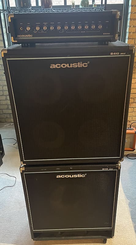 Acoustic bass stack | Reverb