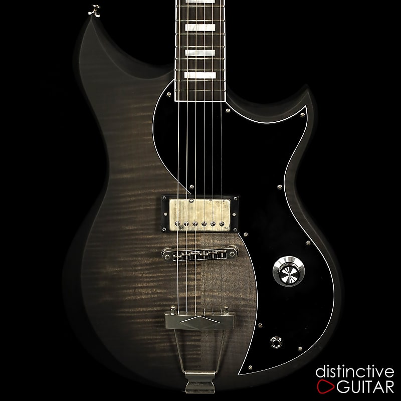 Dunable Cyclops - Satin Charcoal Burst Flame Maple Top | Reverb